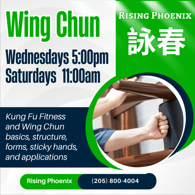 Wing Chun (Sun Style) – Rising Phoenix FMA (Arnis / Kali) and Wing Chun
